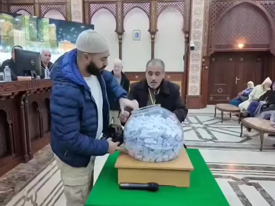 Tirage au sort pour le quota supplémentaire de 2.000 carnets de hadj alloué par le président de ...